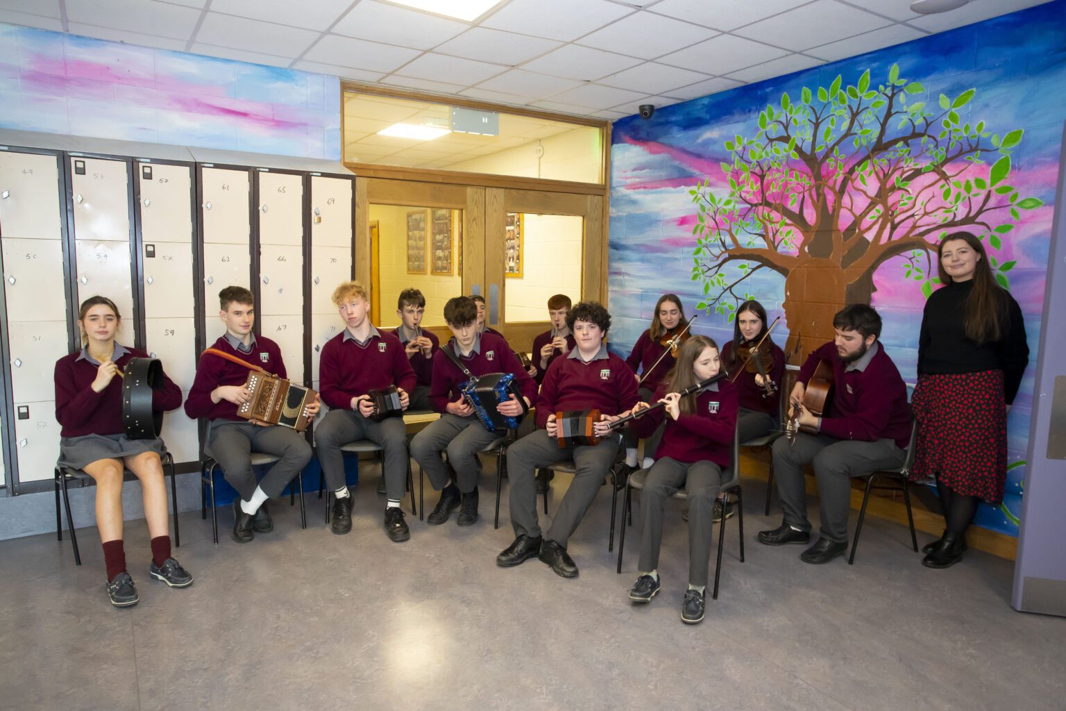 Celebrations at Borris Vocational School for new school extension ...